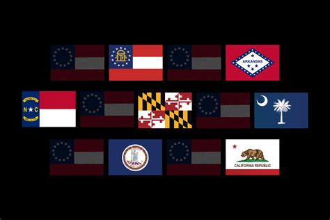 Confederate Battle Flags Of The Civil War