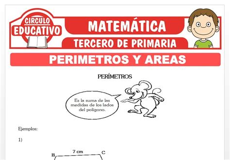 Per Metros Y Reas Para Tercero De Primaria Fichas Gratis 136808 The