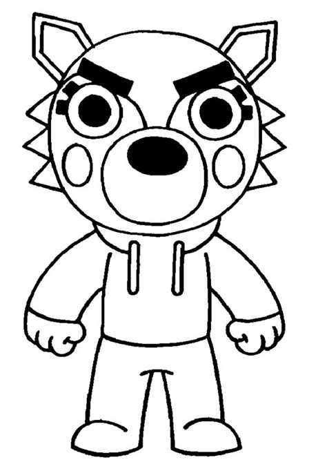 Omalov Nka Willow Wolf Roblox Piggy Bavit Se S D Tmi