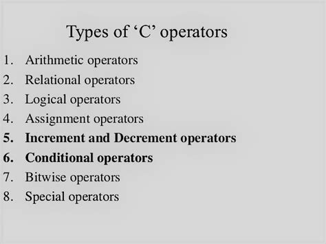 types of operators in c programming vrogue
