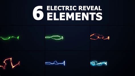 Electric Reveal Elements Davinci Resolve Template Sbv
