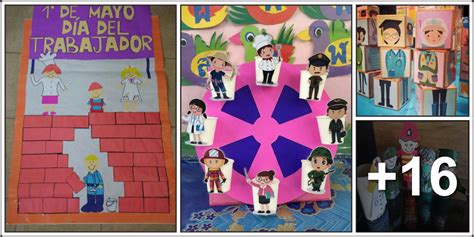 Murais E Atividades Para O Dia Do Trabalho Educa O Infantil E