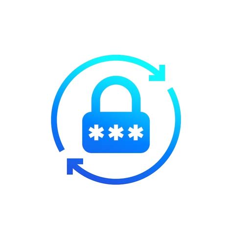 Icono De Restablecimiento De Contrase A Para El Vector De Aplicaciones