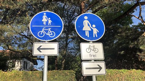 Verkehrsschilder für Radwege Schondorf Blog