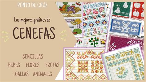 PATRONES DE CENEFAS Punto De Cruz Sencillo DESCARGA GRATIS YouTube