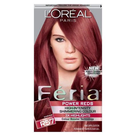 L Oréal Paris Feria Multi Faceted Shimmering Color Power Reds R57
