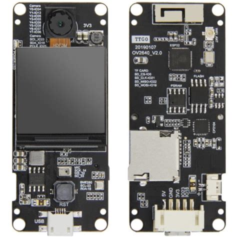 Ttgo T Camera Plus Esp Development Board Review Pinout And