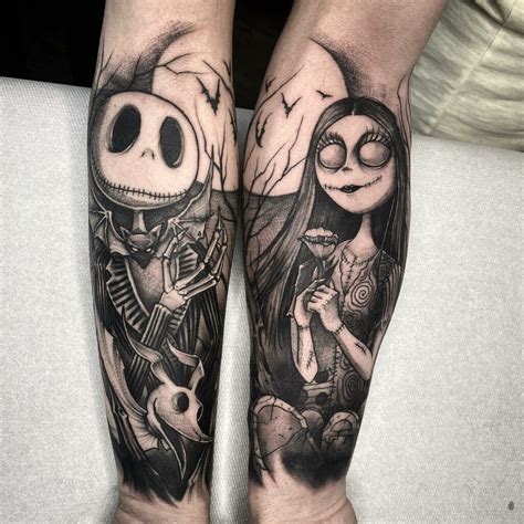 33 Nightmare Before Christmas Tattoo Ideas For 2024