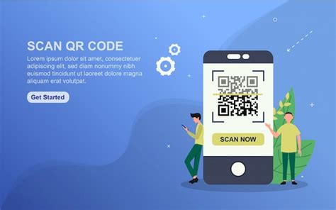 Premium Vector Scan Qr Code Banner