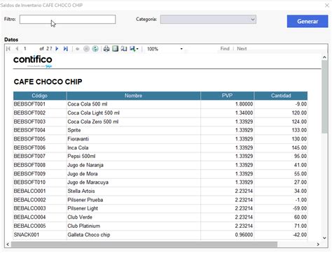 Consultar Reportes Saldos En Pos Portal De Clientes Siigo Software