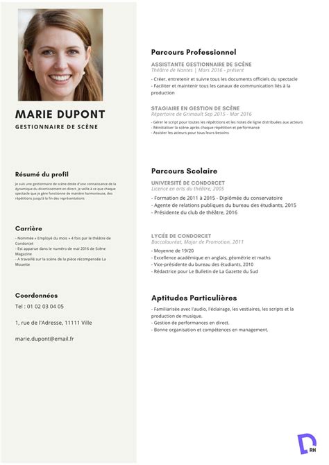 Cv Rapide T L Charger Gratuit Format Word Pdf