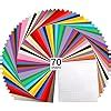 Ohuhu Feuilles De Vinyle Dos Adh Sif Permanent Feuilles De