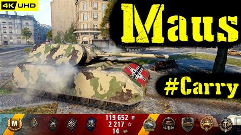 World Of Tanks Maus Replay 8 Kills 8K DMG Patch 1 6 1 YouTube