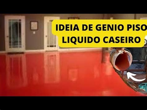 FAÇA VOCE MESMO PISO LIQUIDO PIGMENTADO AUTONIVELANTE RENOVE SEU