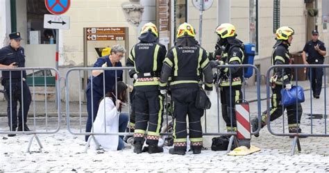 Ispred zgrade Vlade RH u Zagrebu zapalio se muškarac ljekari Prognoze
