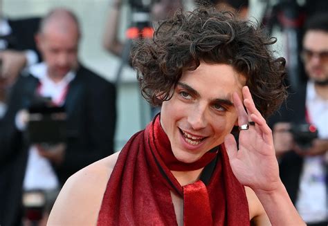 Timothée Chalamet fever in Venice VG