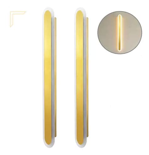 L Mpara Led Acende A Luz Kit Arandela Led Borda Luminosa Acrilico