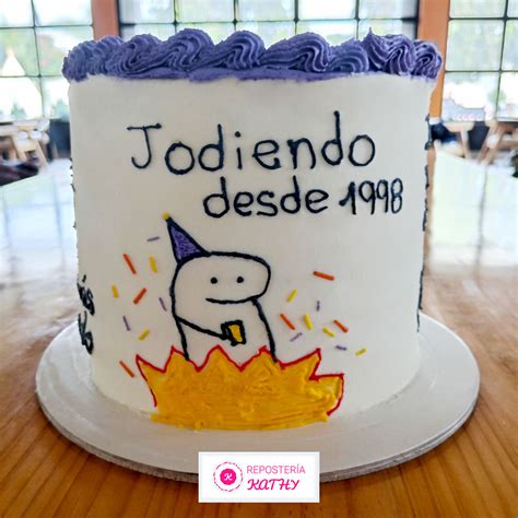 Torta Flork Meme Para Cumplea Os De Mujer Reposter A Kathy
