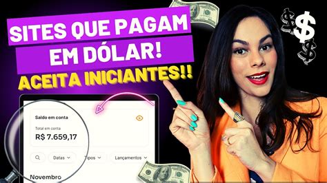 5 SITES QUE PAGAM EM DÓLAR PARA INICIANTES Home Office 2023