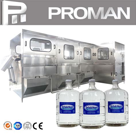Factory Price Automatic 600bph 5 Gallon Bucket Big Bottle 19L 20L
