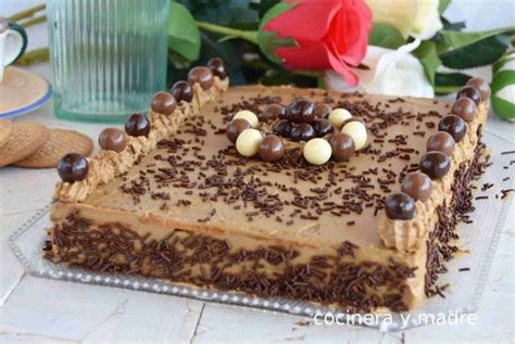 Tarta De Galletas Y Moka Sin Horno Cocinera Y Madre
