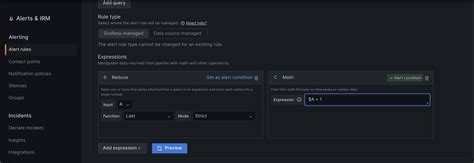 alert in grafana using flux language influxdata community forums
