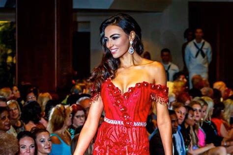 In Pictures Moroccos Iman Oubou At Miss United States Beauty Pageant