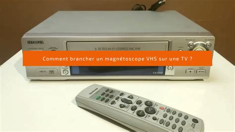 Comment brancher un magnétoscope VHS sur une TV OnlyDigital