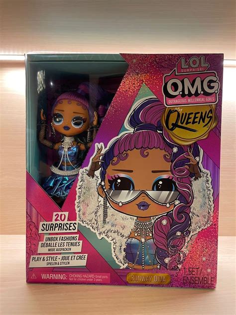 In Stock Lol Surprise Omg Queens Runway Diva Fashion Doll With