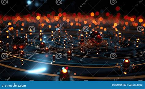 Quantum Entanglement In Particle Physics D Illustration Of Quantum