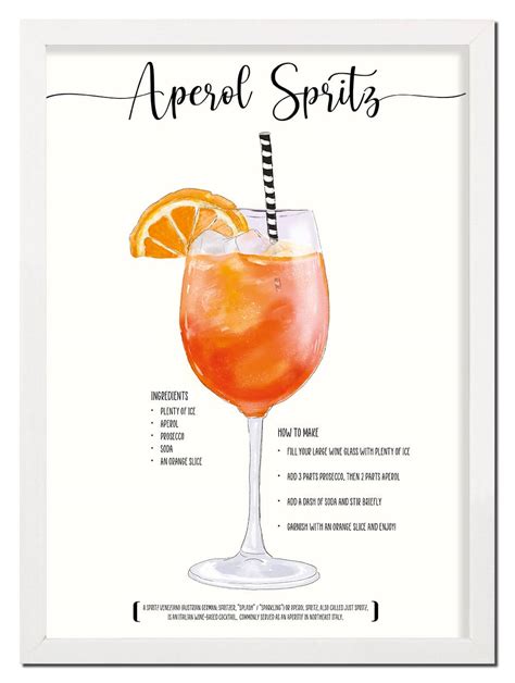 Aperol Spritz Plakat Mouseandpen
