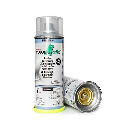 Lakier Bezbarwny Akrylowy do Reflektorów Lamp Klar Spray 200ml