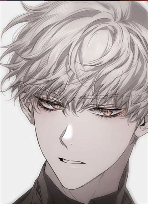 Pin By Yana On Manhwa White Hair Anime Guy Guys With White Hair