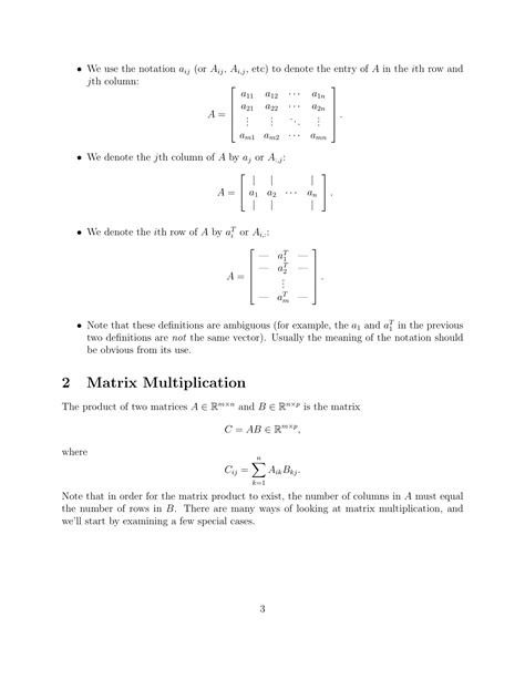 [linear algebra]linear algebra review