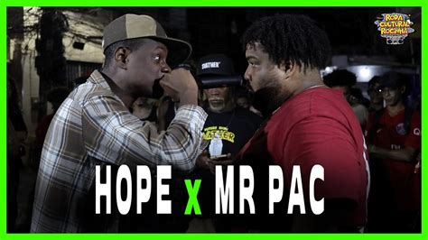 HOPE X MR PAC SEMIFINAL 177ª EDIÇÃO Roda Cultural da Rocinha