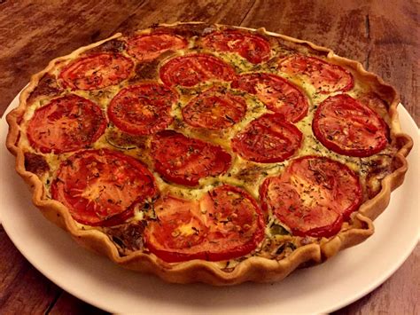 Tarte La Courgette Tomate Et Roquefort Recette De Tarte La