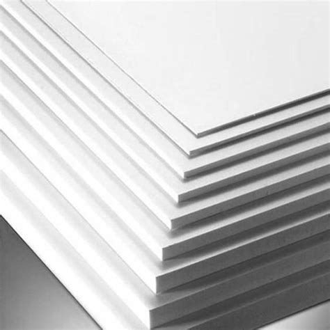 Plaque Pvc Expans Blanc Type Komacel X Mm P Mm