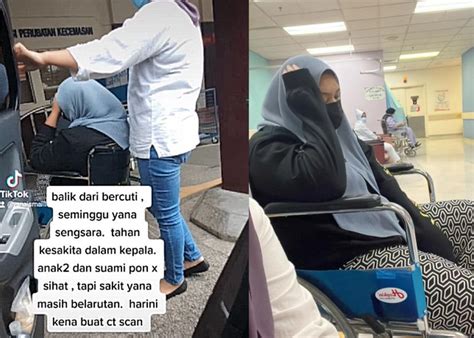 Sakit Kepala Teruk Selepas Pulang Bercuti Wanita Ini Sangka Pembuluh
