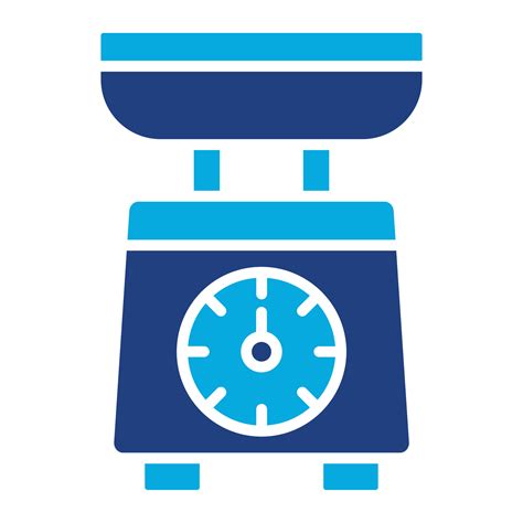 Kitchen Scale Glyph Two Color Icon 6790823 Vector Art At Vecteezy