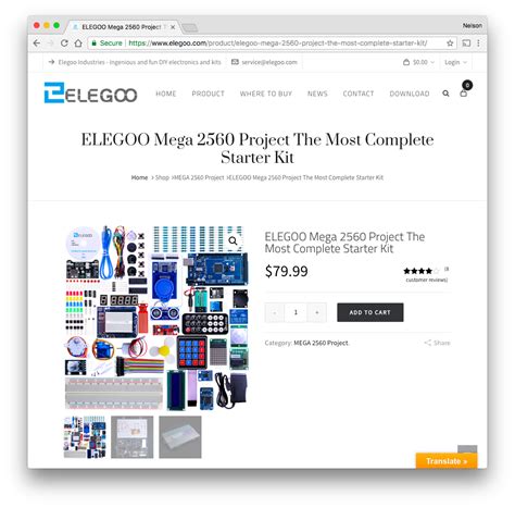 ELEGOO Mega 2560 Project The Most Complete Starter Kit Issue 2