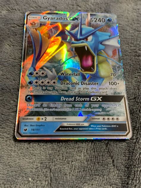 Gyarados GX Crimson Invasion 18 111 Value 0 99 49 99 MAVIN