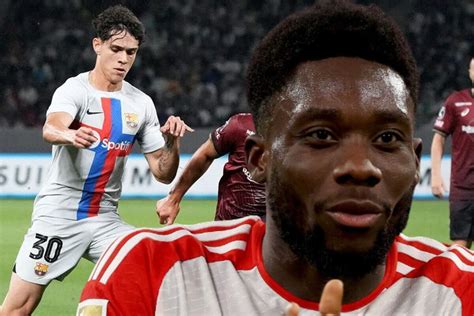 El Bayern de Múnich con todo para fichar al Alphonso Davies del Barça