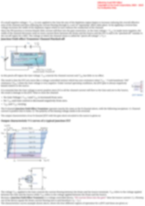 SOLUTION Junction Field Effect Transistor Or Jfet Tutorial Studypool