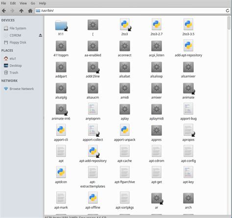 Command Line How To Count The Number Of Files And Folders In Usr Bin