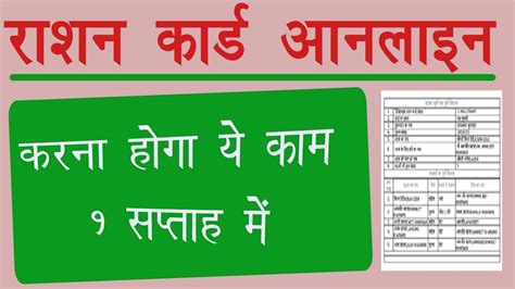 Ration Card Kaese Online Karein How To Online Apply Ration Card Up