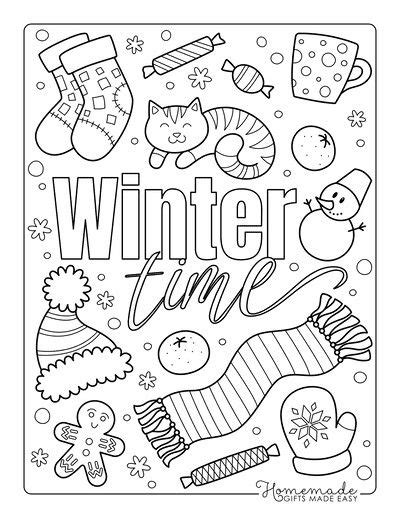 Pin By Denise Hodur On Christmas Daily Sheets Coloring Pages Winter