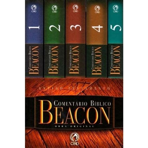 Comentário Bíblico Beacon Antigo Testamento Capa Dura Recomendado