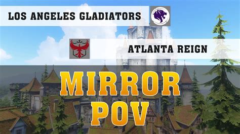 MIRROR BAPTISTE POV Los Angeles Gladiators Vs Atlanta Reign 2K OWL