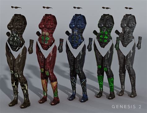 Textures For Mech Girl For Genesis 2 Female S Daz 3D