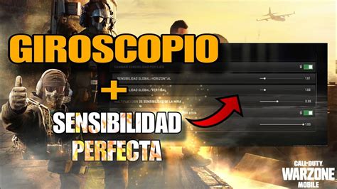 ESTA ES LA SENSIBILIDAD PERFECTA CON GIROSCOPIO EN WARZONE MOBILE
